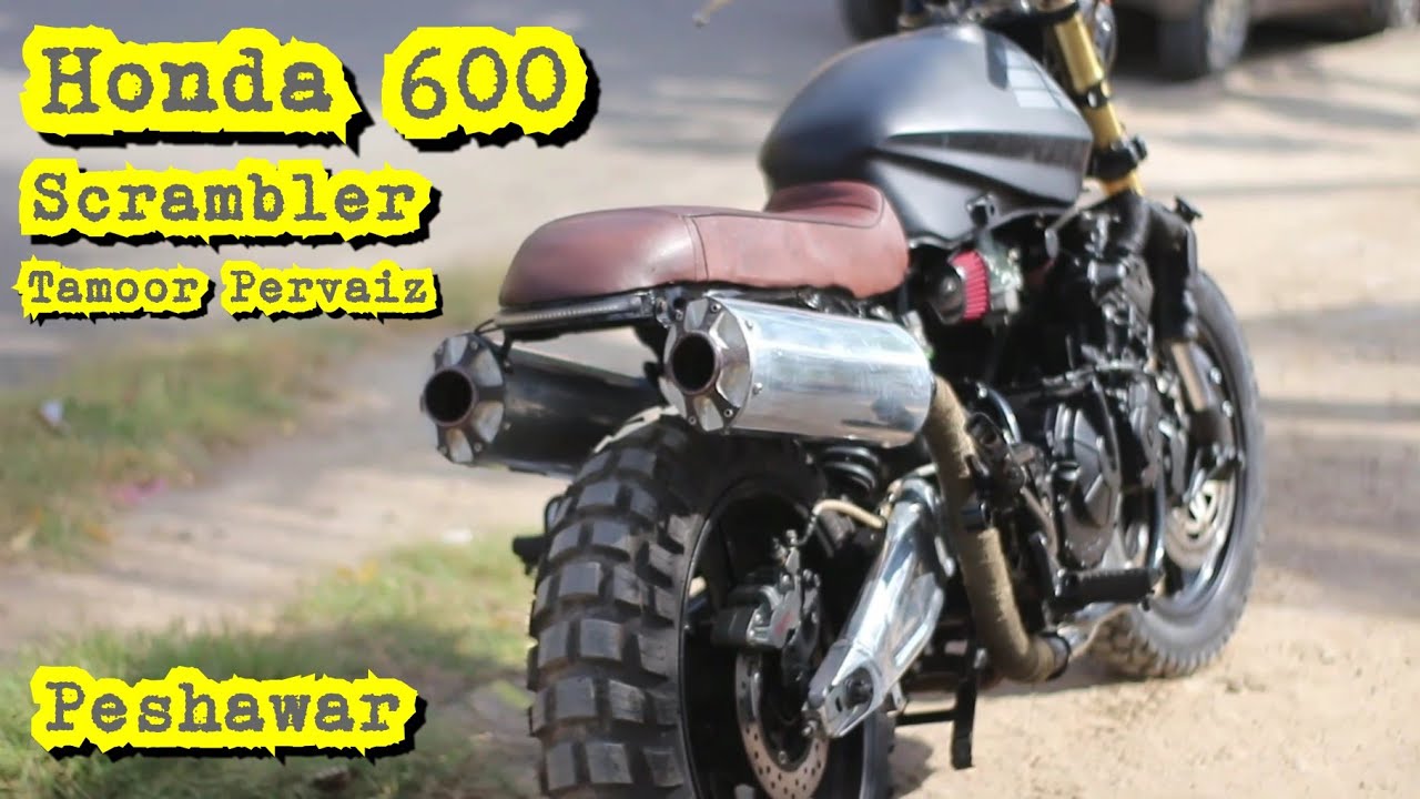 Project Honda 600 Scrambler Custom Build By Tamoor Pervaiz (Peshawar ...
