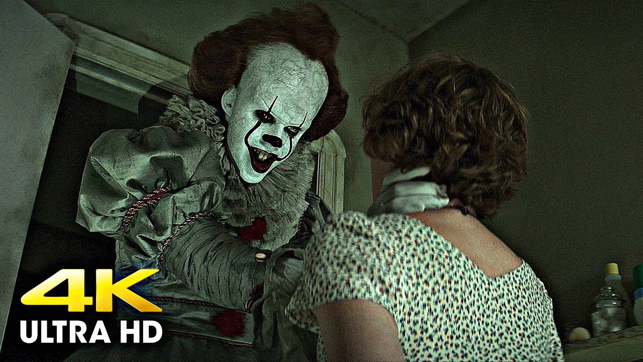 IT (2017) - Pennywise Captures Beverly Marsh Scene [4K UHD] - YouTube