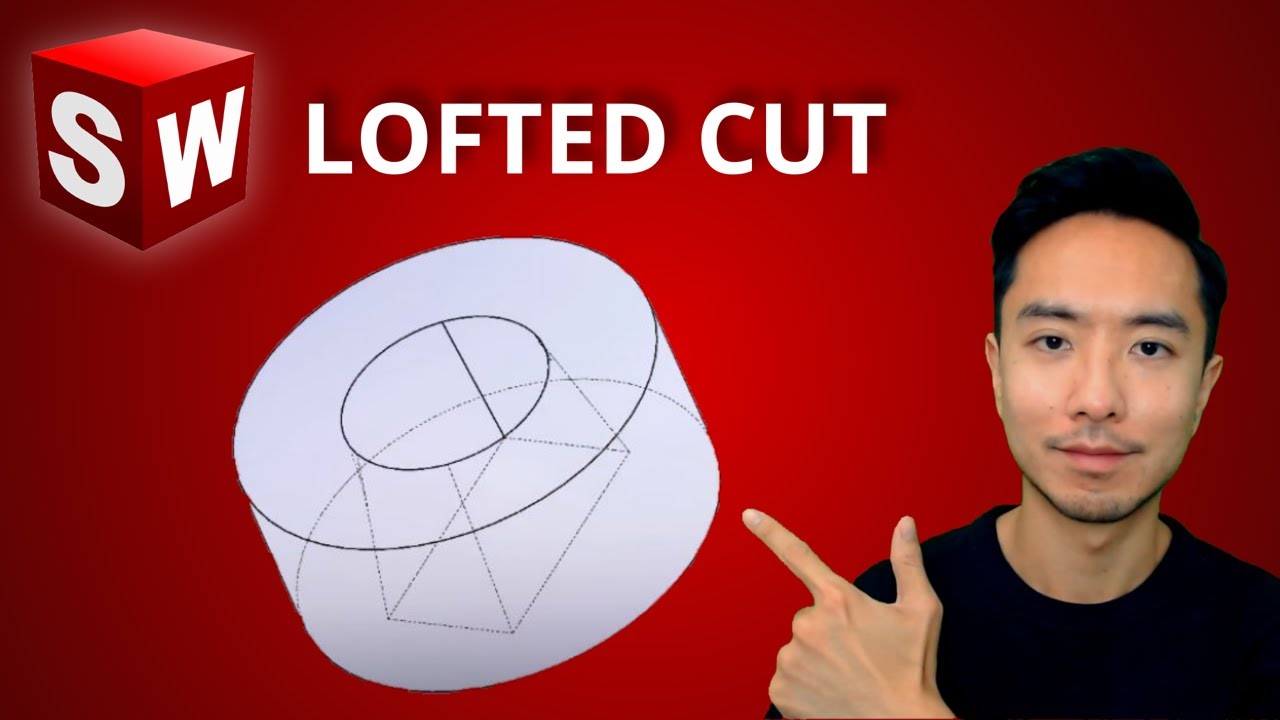 Solidworks Lofted Cut - YouTube