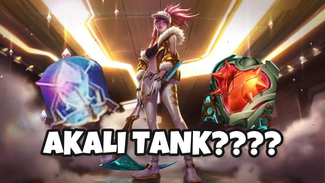 ISSO MESMO, AKALI TANK!!! | lol wild rift - YouTube