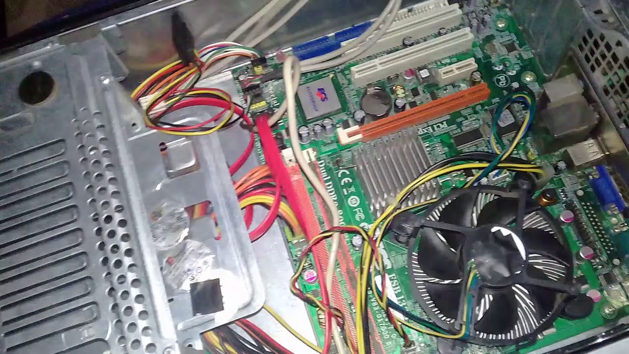 Cambiar pila bios de PC - YouTube