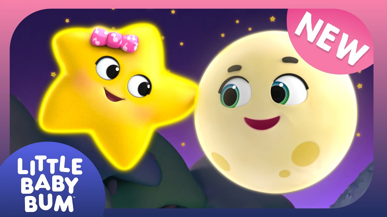 NEW 2 Hours Sensory Moon - Relaxing Animation with Sleep Music - YouTube