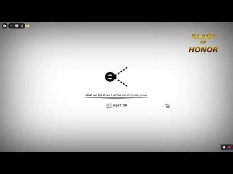 Blade of Honor: Interactive Loading Screen - YouTube