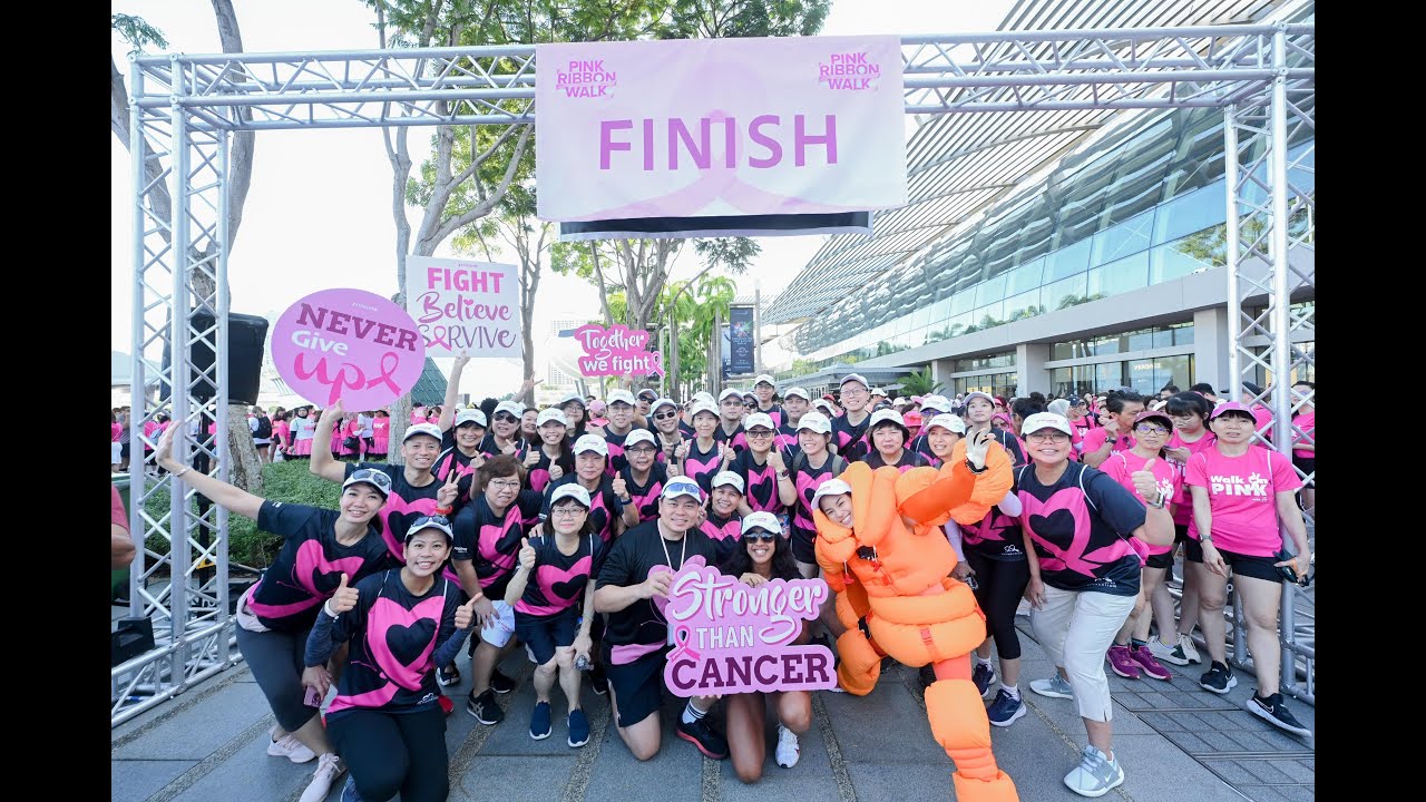 Pink Ribbon Walk 2023 Singapore - Watch the Highlights! - YouTube