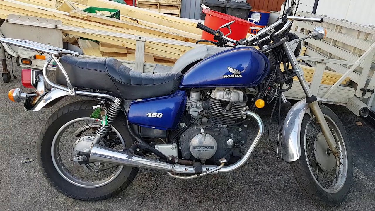 Cafe Racer potential - Honda CM450 - YouTube