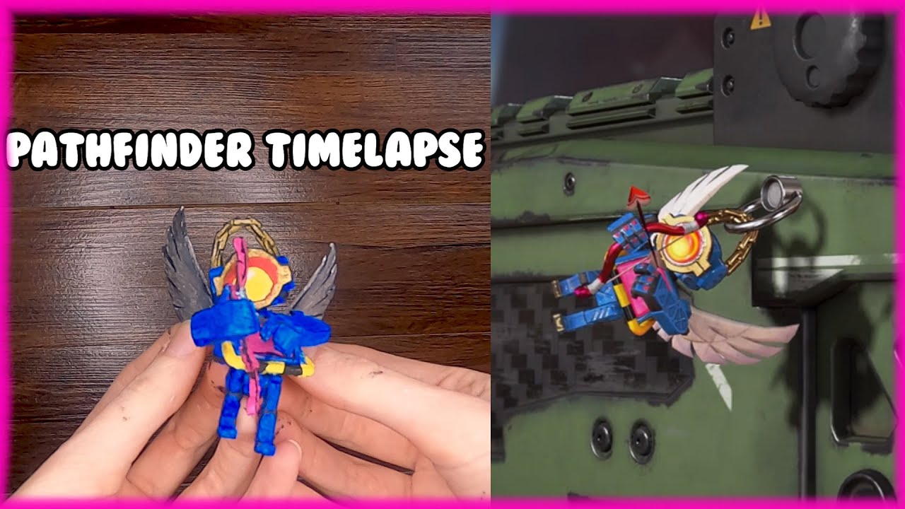 3D Printed Valentine's Day Event Pathfinder Charm Painting Timelapse ...