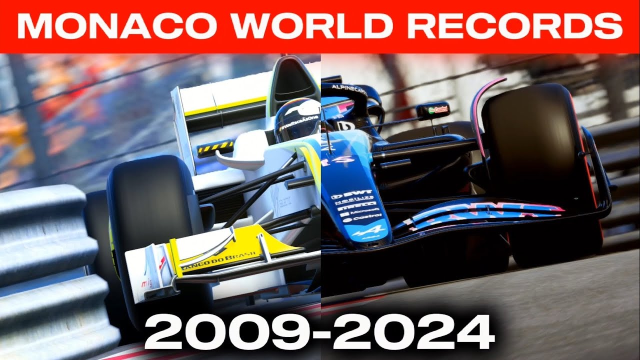 All My Monaco World Records - F1 24 Preview, F1 23, F1 23 Preview ...