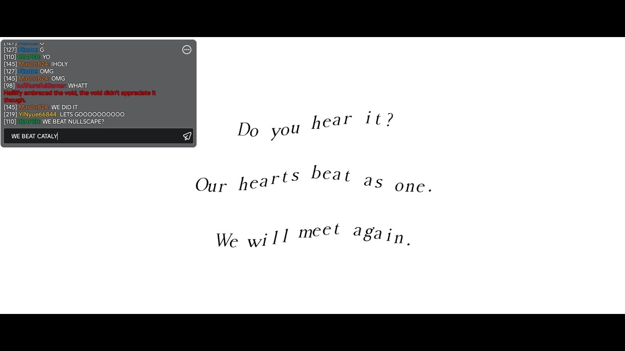(outdated) [MAJOR SPOILERS] ROBLOX NULLSCAPE PATCH 4 | CATALYST ENDING ...