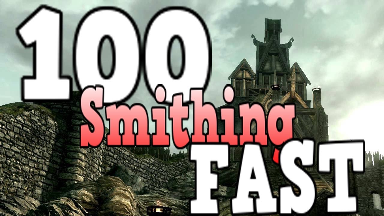Smithing to 100 in Skyrim: REMASTERED!!!! - YouTube