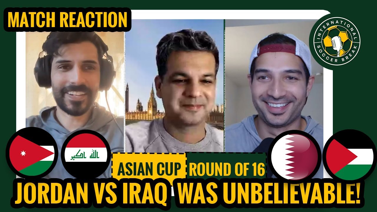 JORDAN Incredible comeback win vs IRAQ and QATAR tops PALESTINE | AFC ...