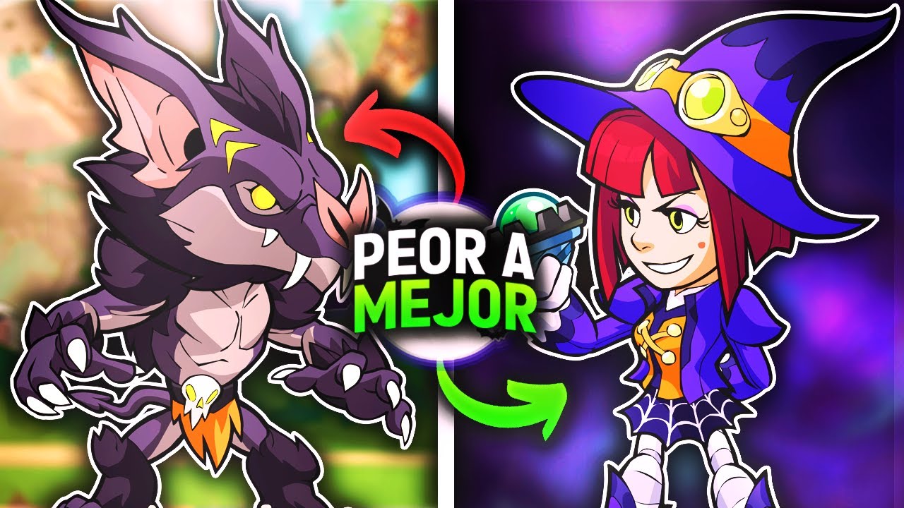 🎃TODAS LAS SKINS DE HALLOWEEN DE PEOR A MEJOR EN BRAWLHALLA 🎃 ...