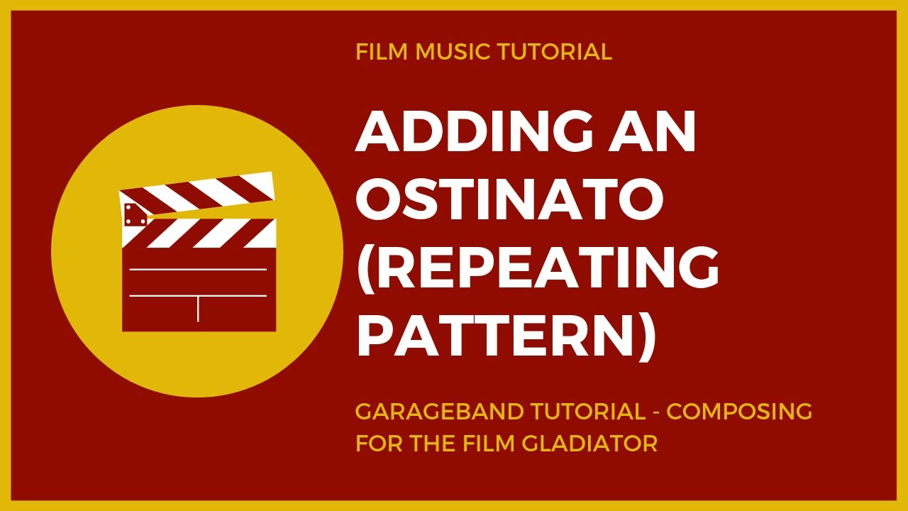 GarageBand tutorial: Adding an ostinato (IB MYP Music) - YouTube