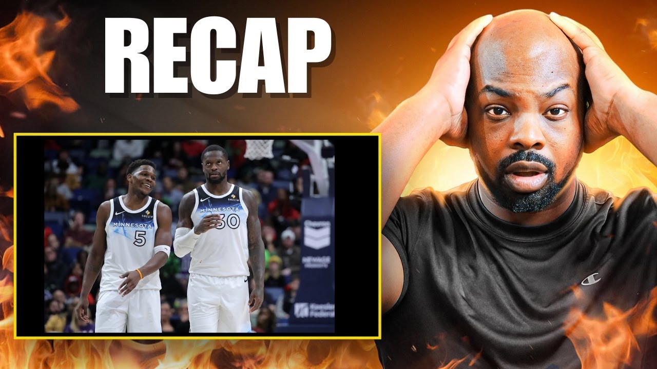 OKC THUNDER BEATS MINNESOTA AS ANTHONY EDWARDS AND JULIUS RANDLE CHOKES ...