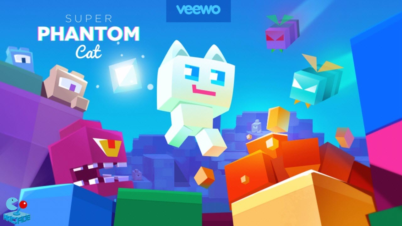 Super Phantom Cat (Retro Platformer Old-Style Arcade Game ) - iOS ...