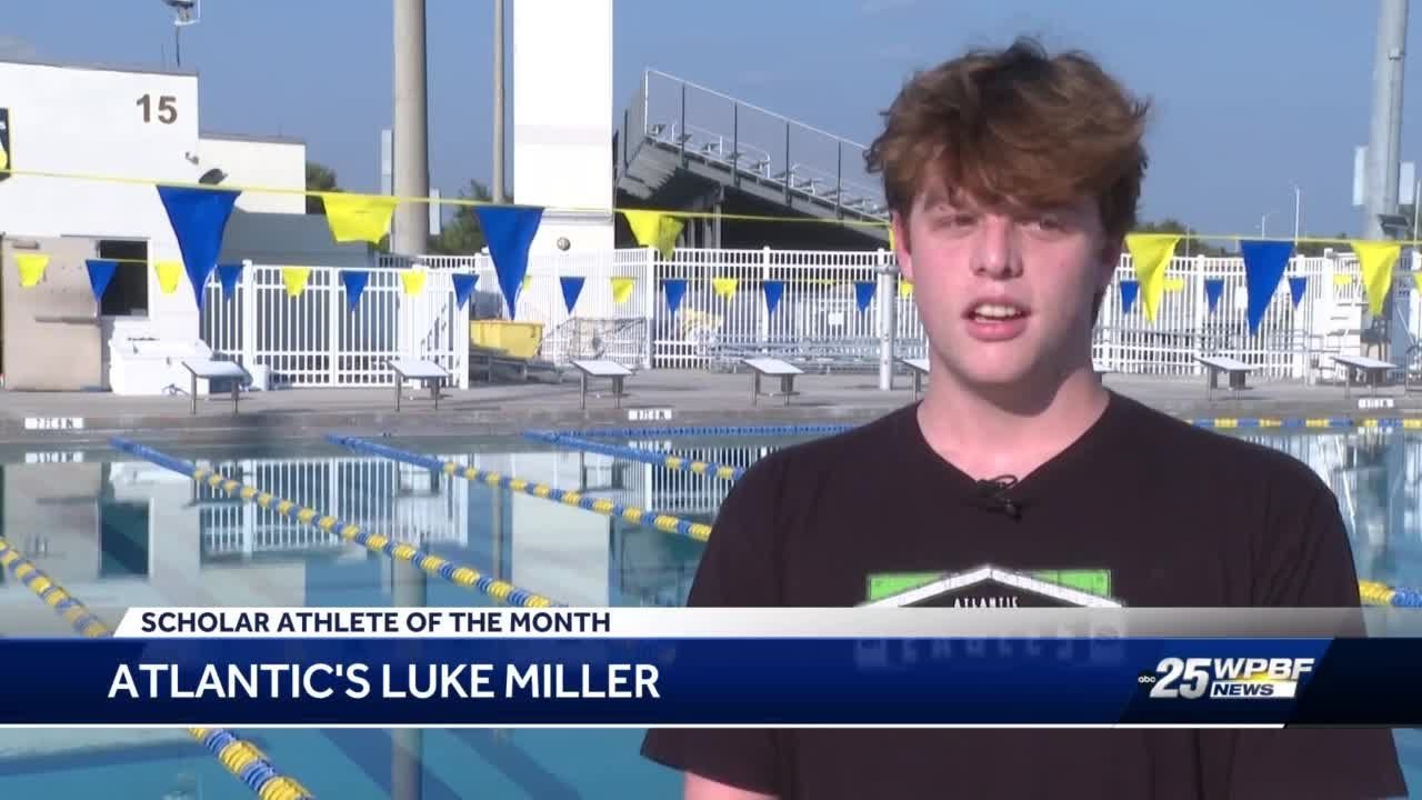 January Scholar Athlete of the Month: Luke Miller - YouTube