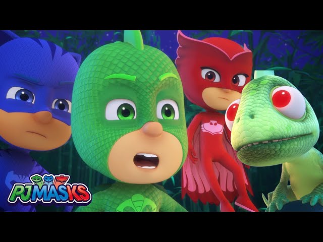 Gekko's little gecko escapes! 🦎 | PJ Masks Full Episode | Cartoons for ...