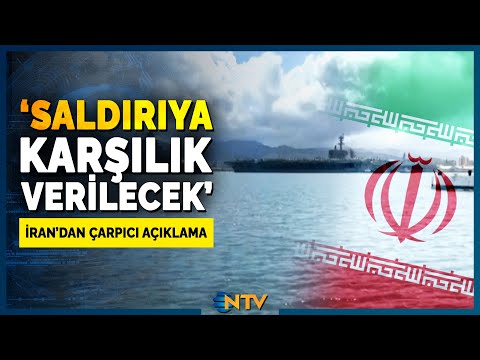 Körfez'de Savaş Alarmı! İran Füzeleri ABD Gemisine Çevirdi | NTV
