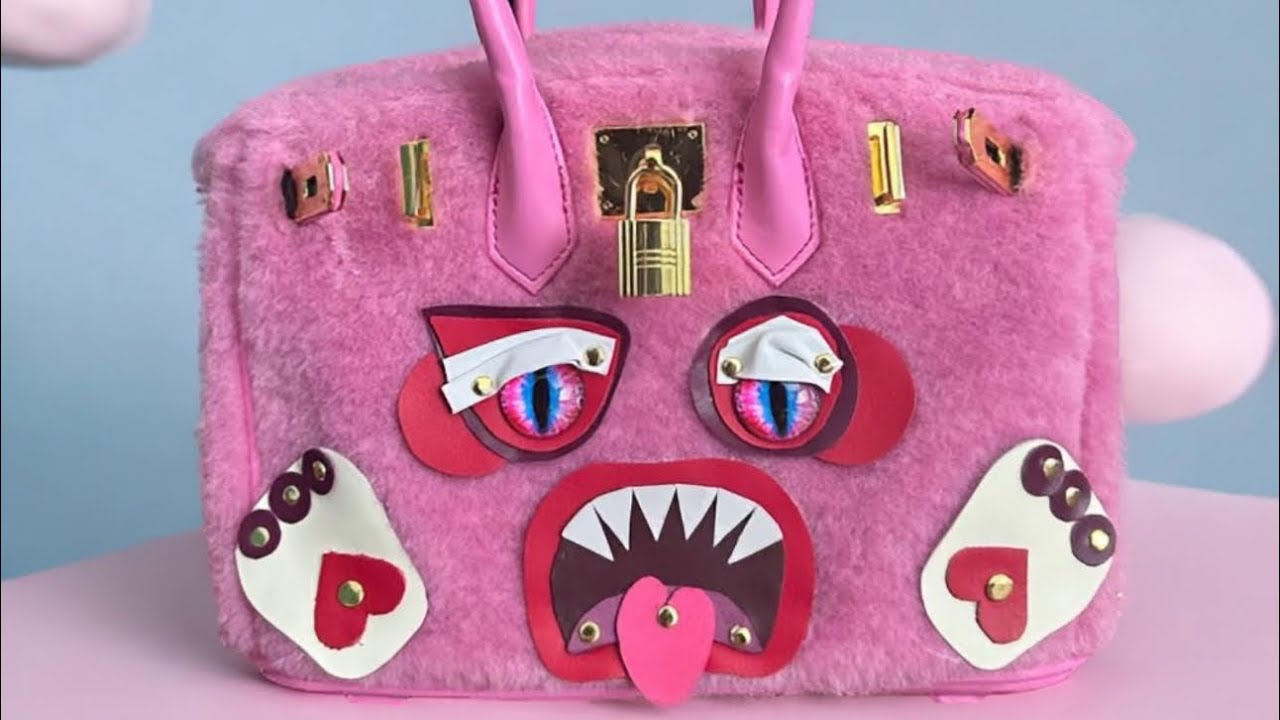 Uglycute Monster Purse DIY 👹 - YouTube