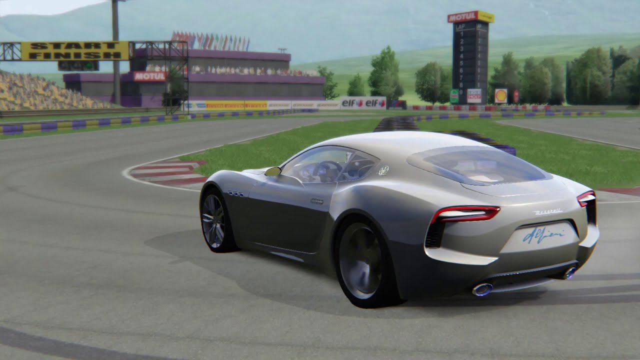 Maserati Alfieri Drift Assetto Corsa - YouTube