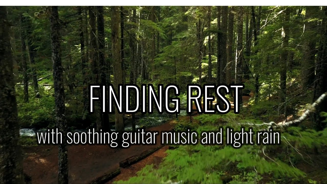 Beautiful Forrests with Soothing Rain and Relaxing Music - YouTube