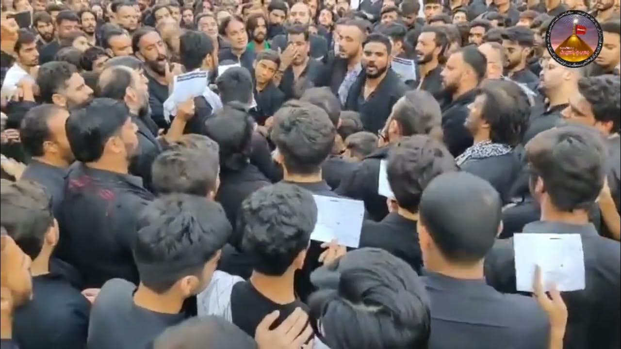 20 Safar 1445-2023 | Zawar Markazi Matami Sangat Rawalpindi | Markazi Jaloos Chehlum Imam ...