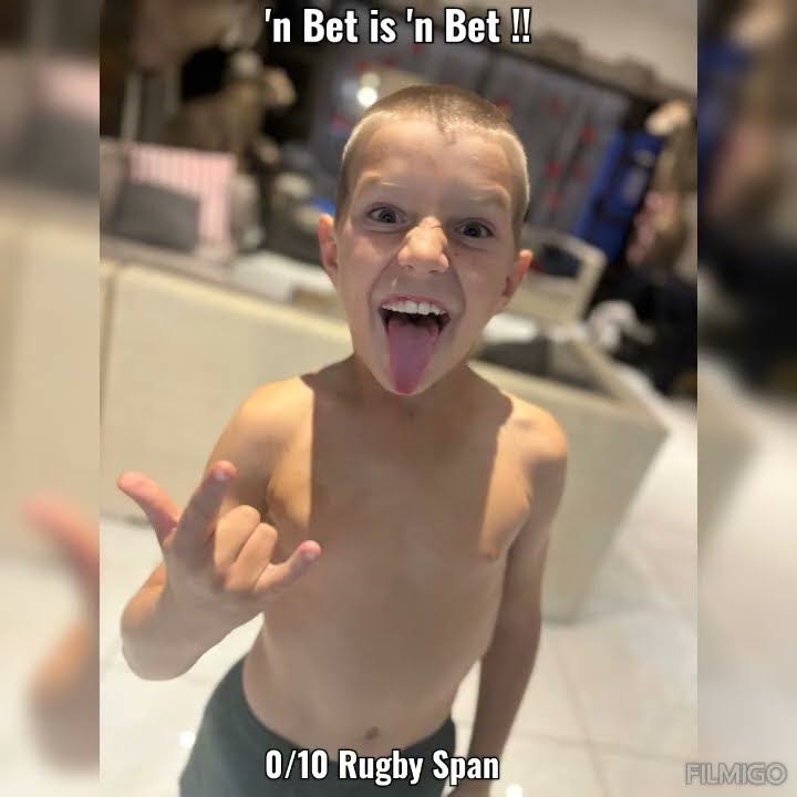 All Players on the Under 10 Rugby Team Go BuzCut! 'n Bet is 'n Bet ...