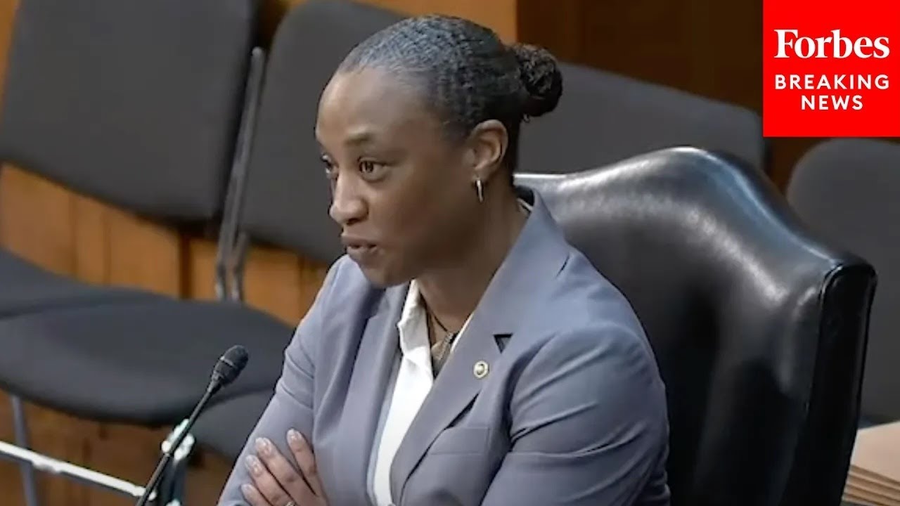 Laphonza Butler Questions FBI's Wray About Threats To Abortion ...