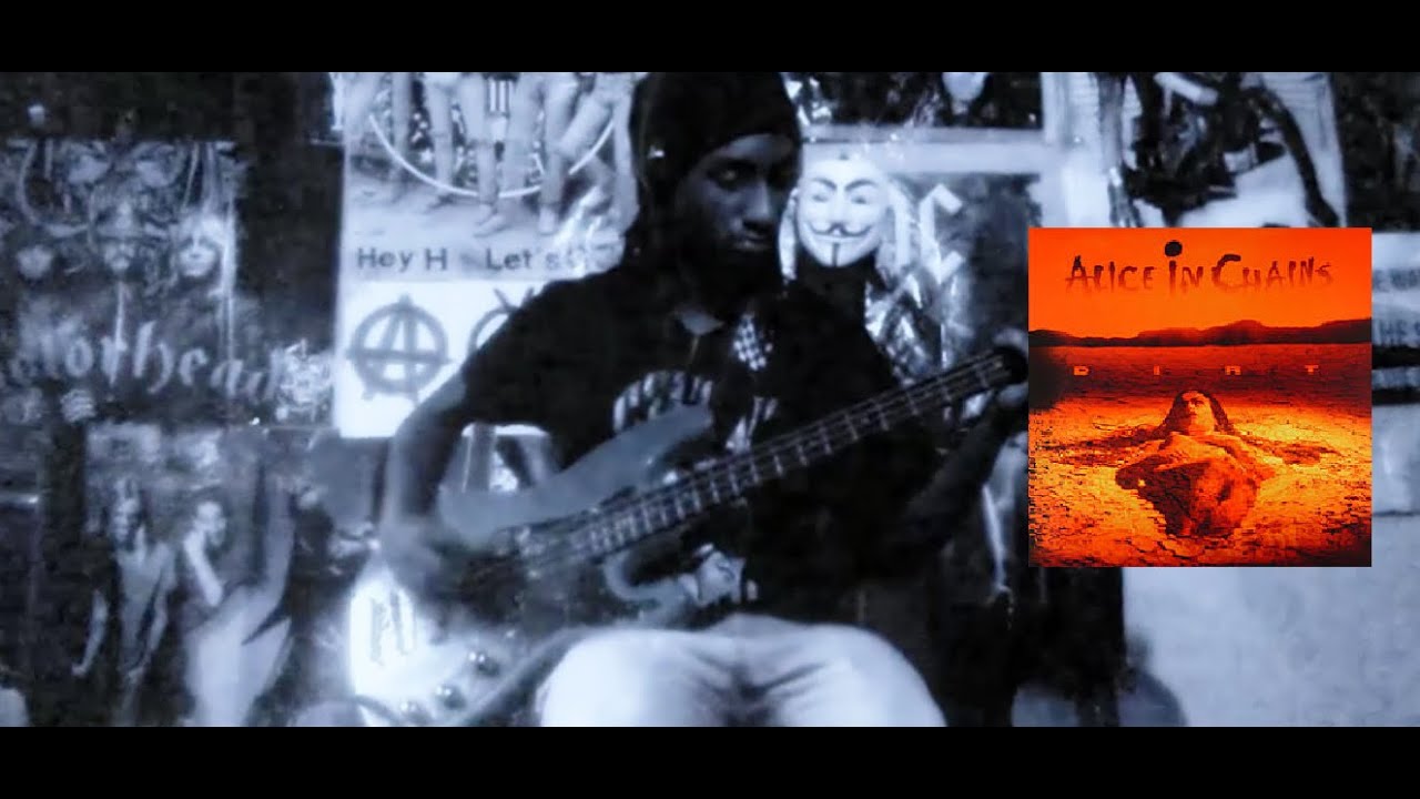 Alice In Chains 'Junkhead' BASS COVER With TABs - YouTube