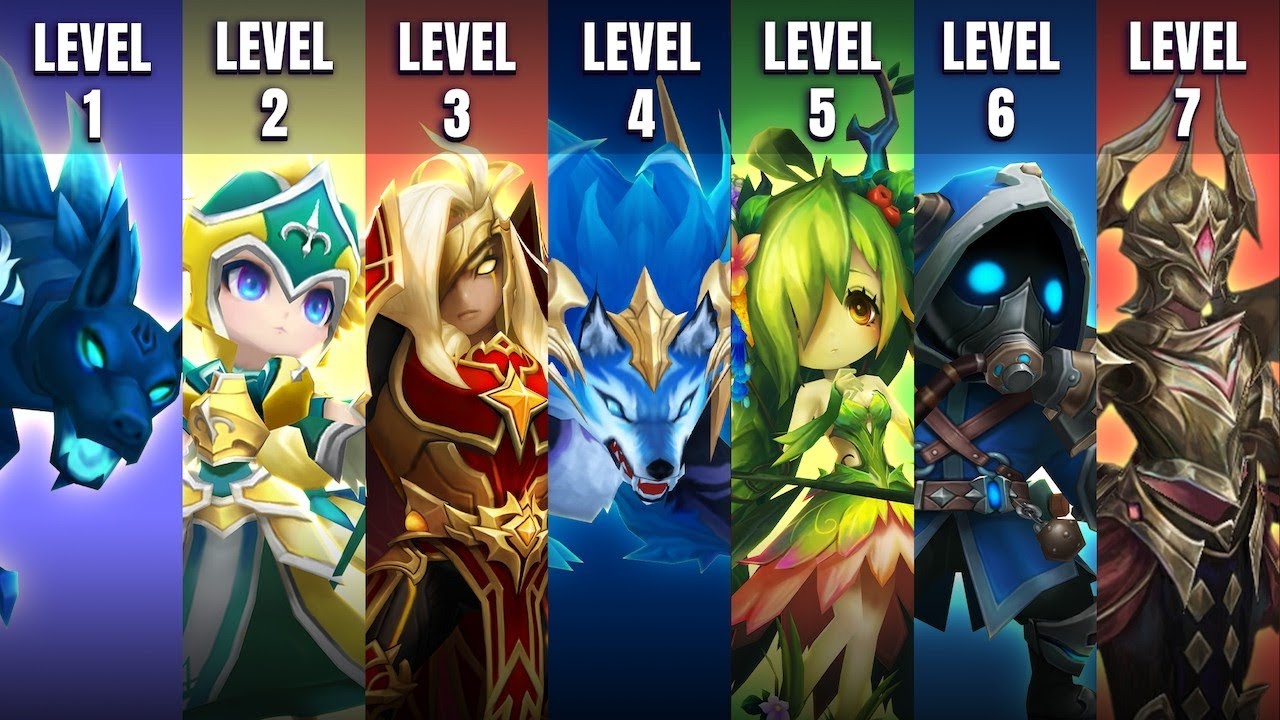 Summoners War - The 7 Levels of Speed Teams - YouTube