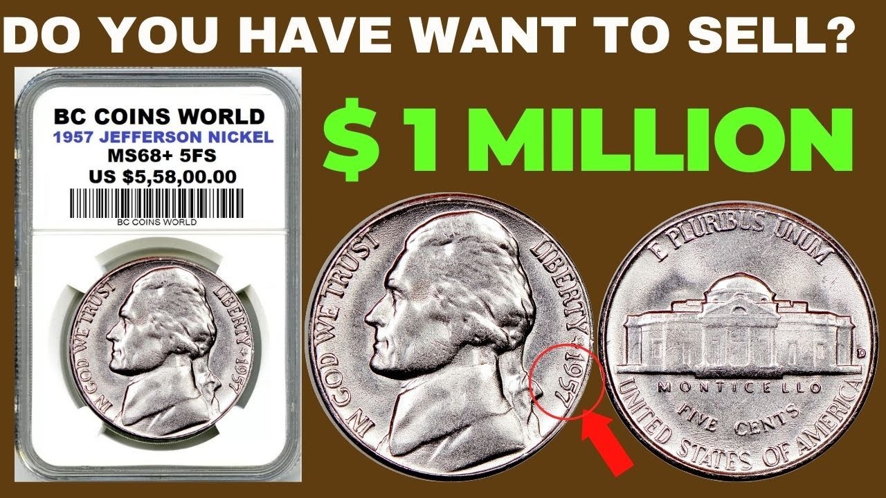 TOP 10 MONTICELLO JEFFERSON NICKELS WORTH UP TO $1 MILLION: COINS THAT ...
