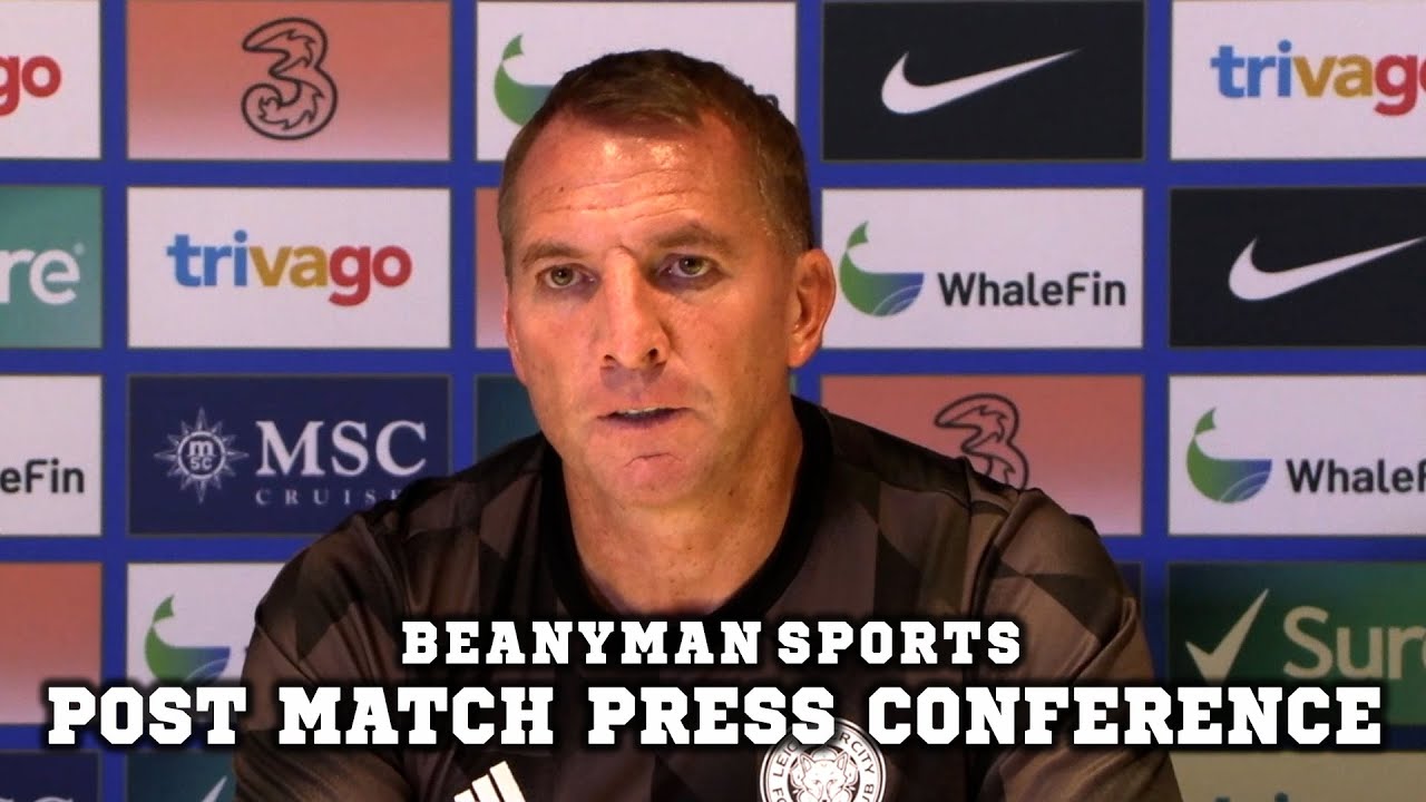 Brendan Rodgers post-match press conference | Chelsea 2-1 Leicester ...
