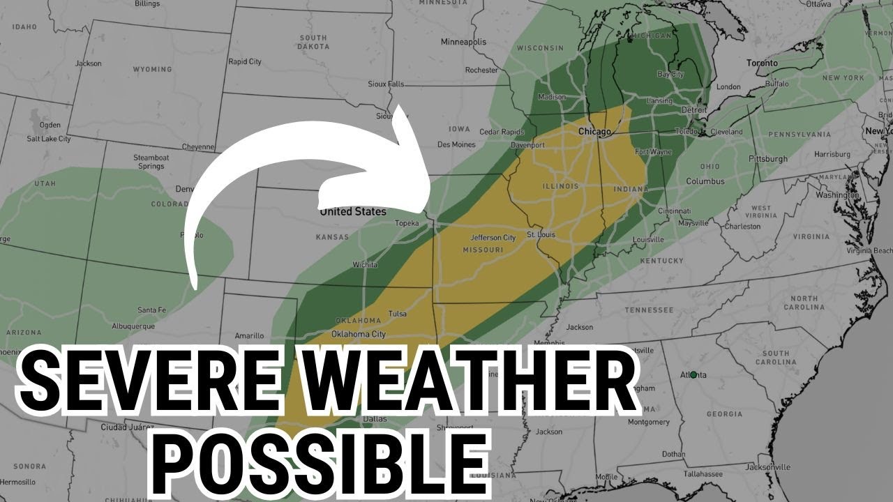 Friday Night severe weather update! Heavy rainfall for Easter Weekend ...