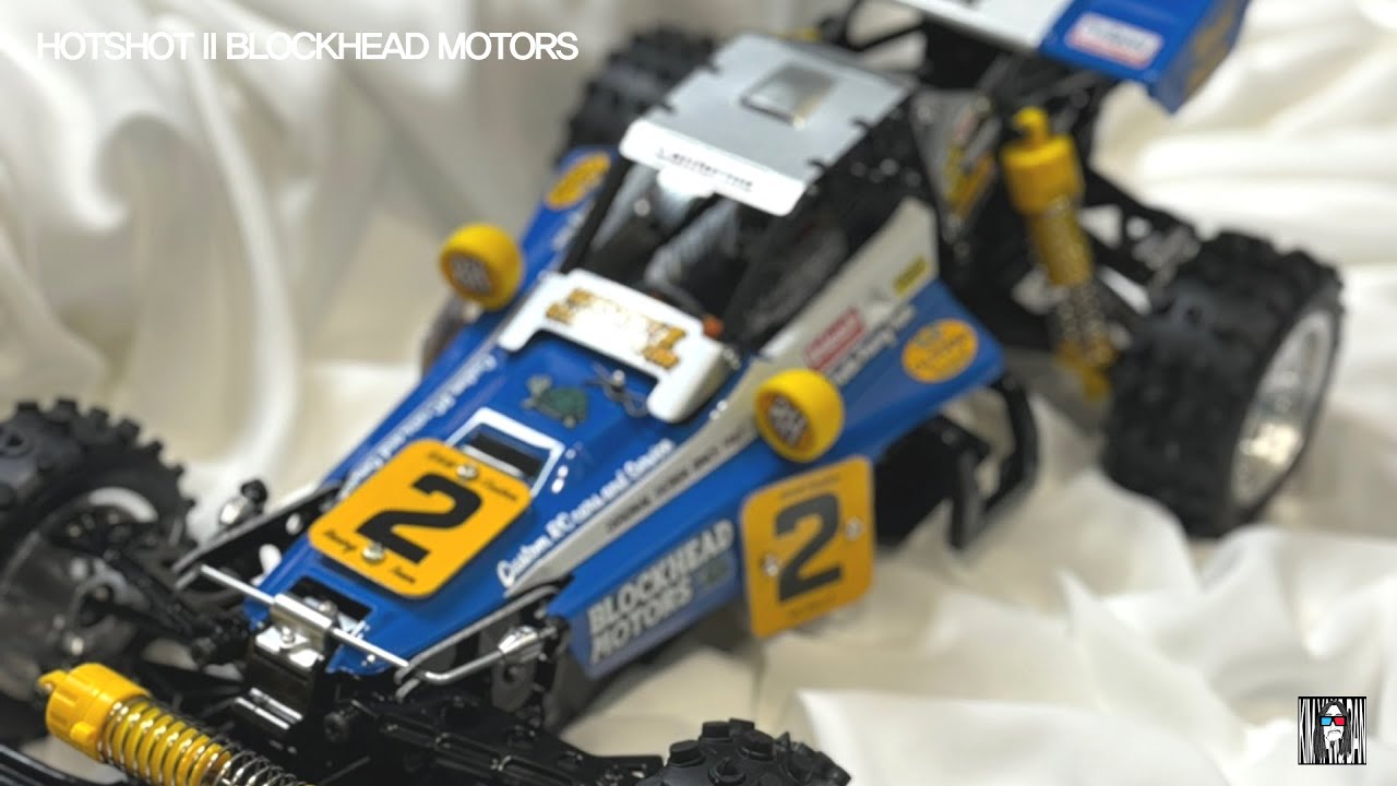Tamiya RC build - Blockhead motors HOTSHOT II (Timelaps) - YouTube
