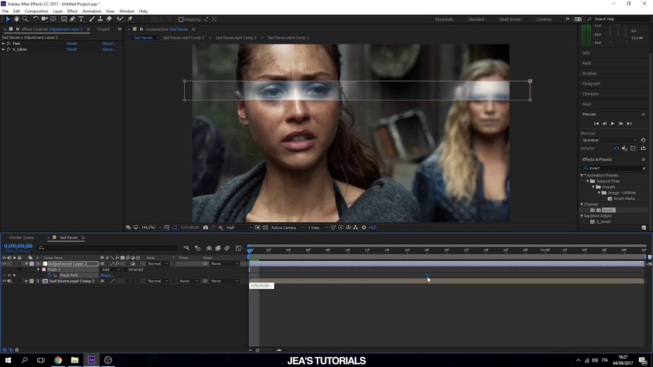 After Effects Tutorial || Eye Bar - YouTube
