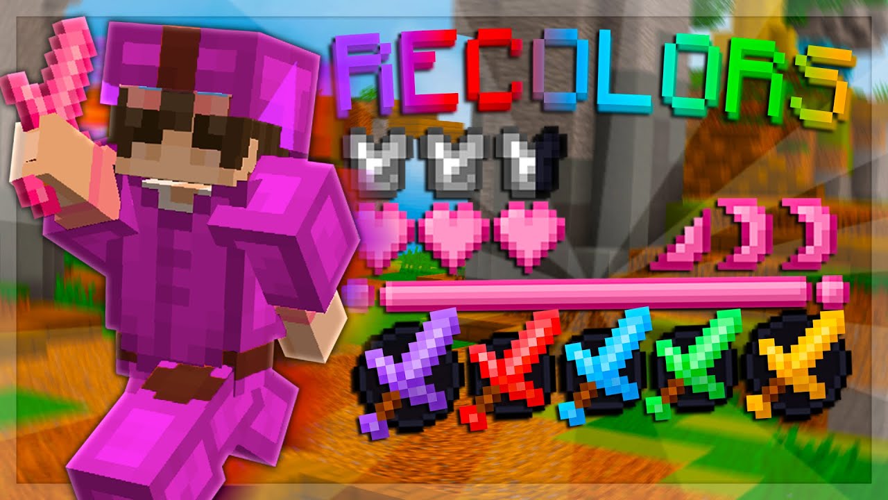 Rustlul 20k Pack Recolors Release | Hypixel Bedwars - YouTube