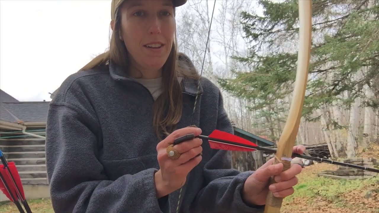My First (successful) Bow - YouTube