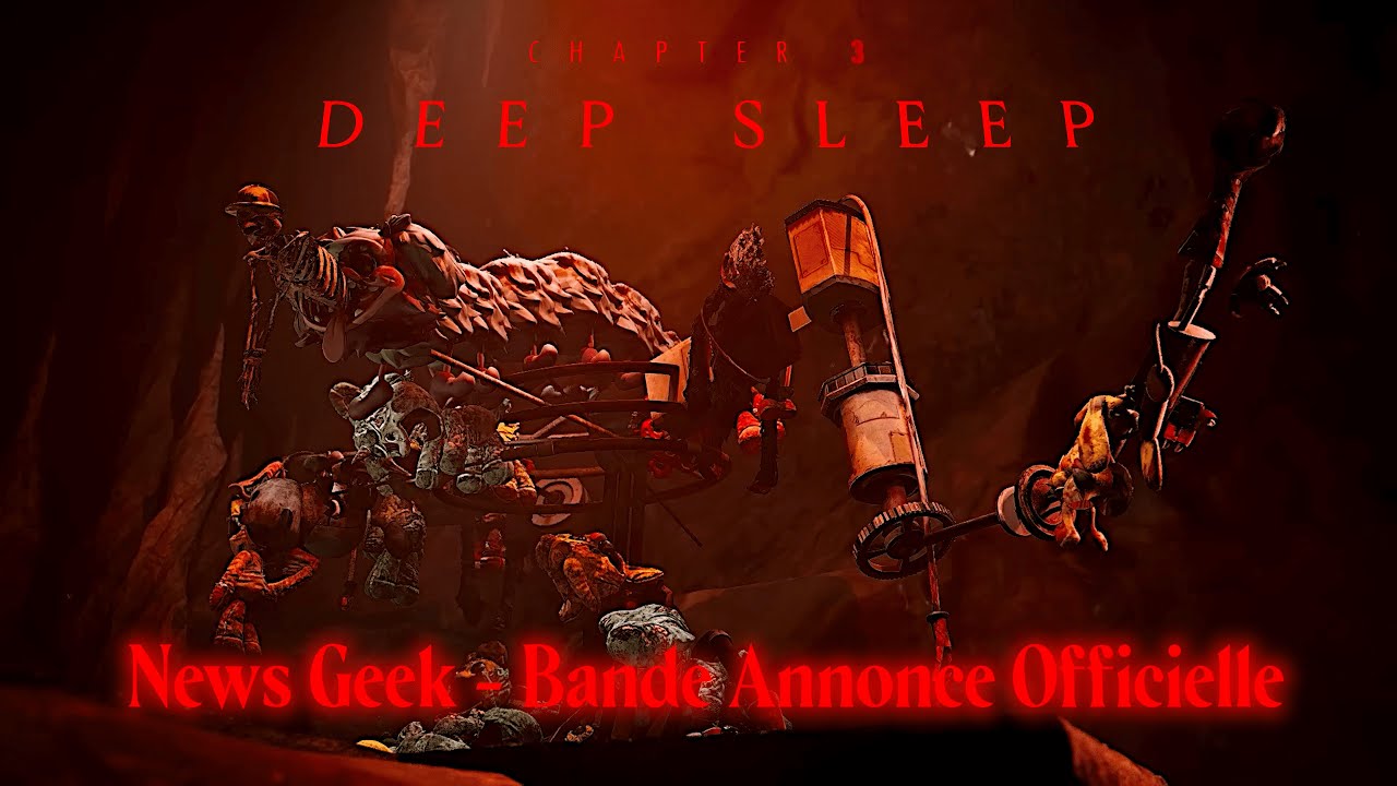 Poppy Playtime Chapter 3 "Deep Sleep" (Bande Annonce Officielle) – News ...