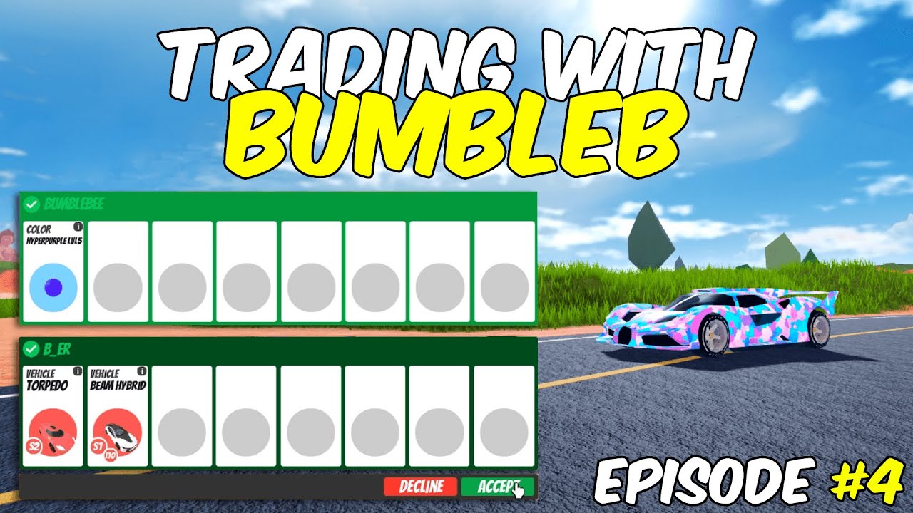 TRADING WITH BUMBLEB / EPISODE #4 | Roblox Jailbreak - YouTube