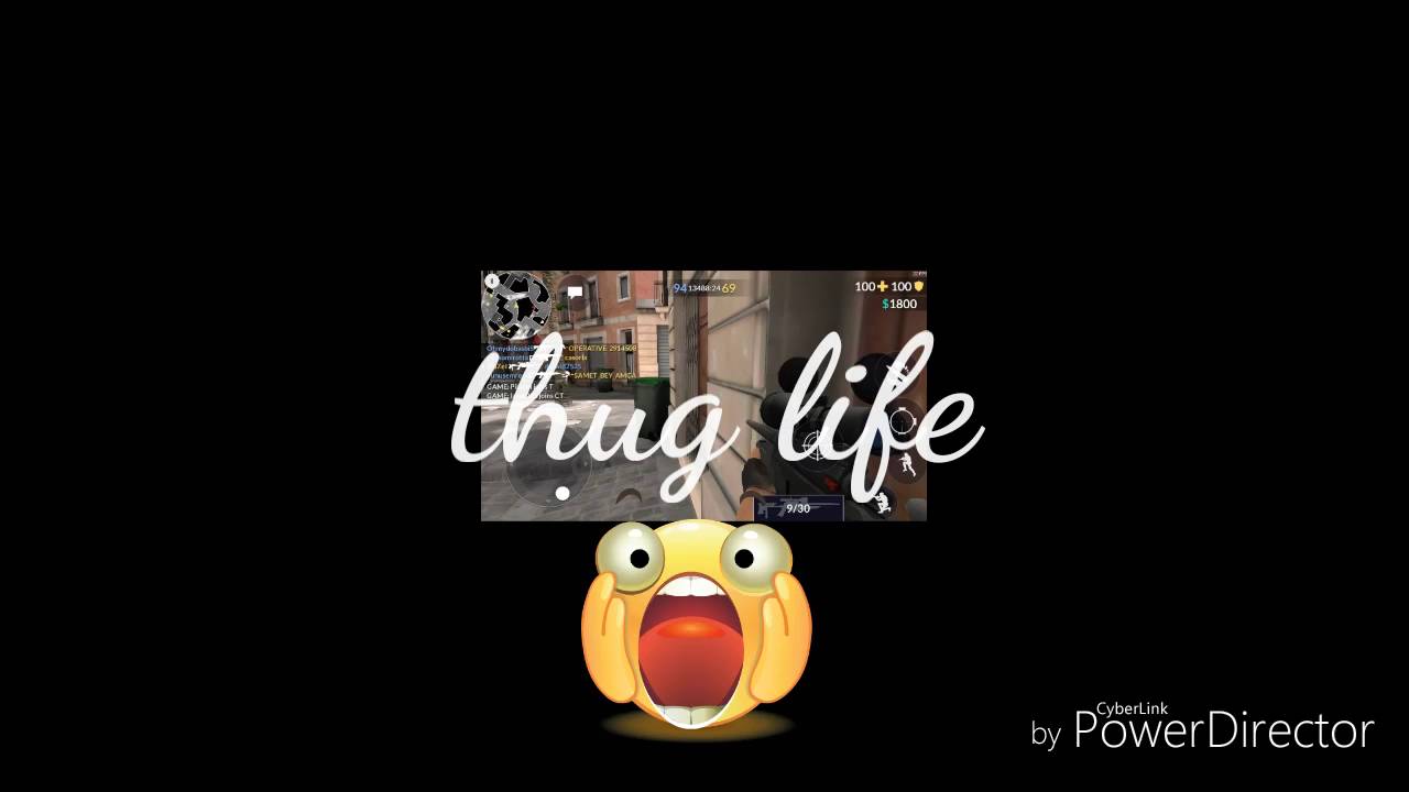 gameplay et thug cs go - YouTube