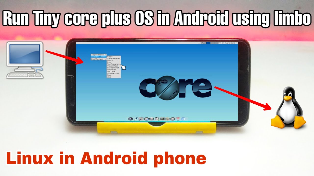How To Run Tiny Core Plus Os In Android Phone Using Limbo Pc Emulator 2021 Linux In Android