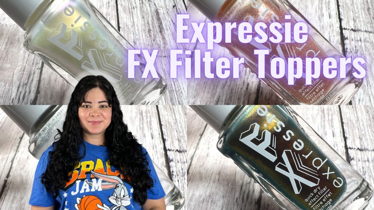 Essie Expressie FX Filter Toppers - Janixa - Nail Lacquer Therapy - YouTube