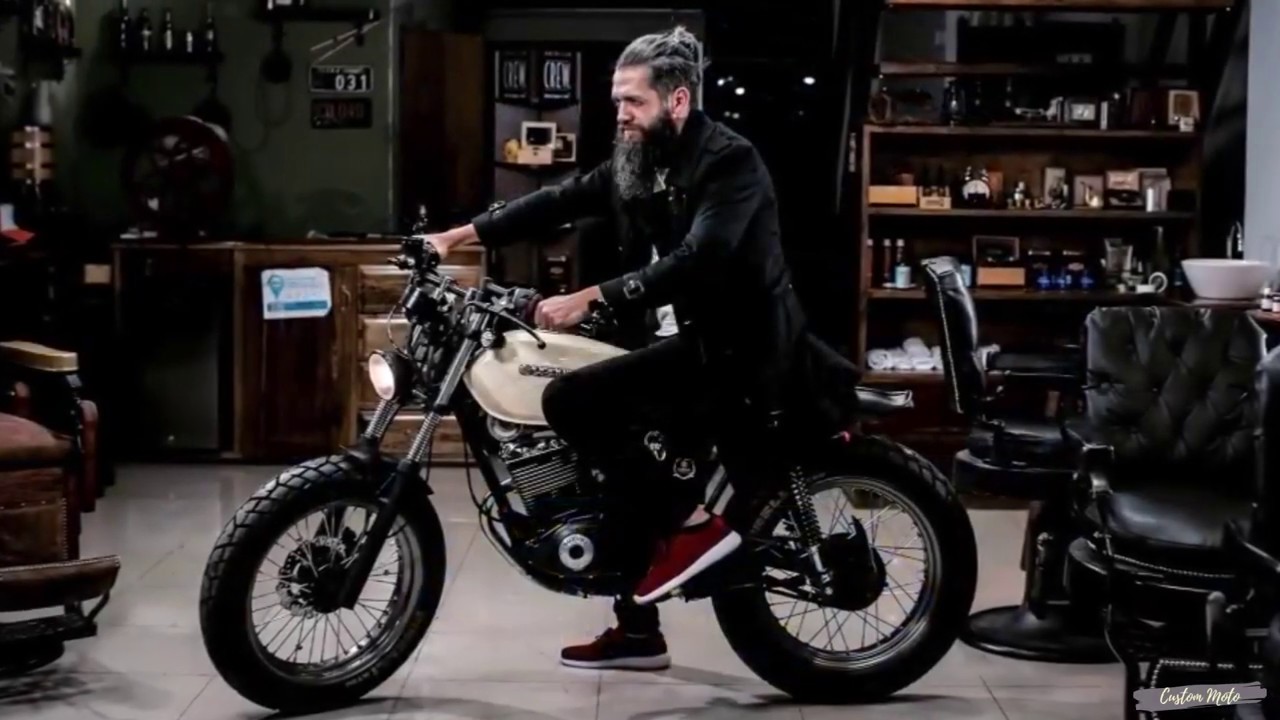 Custom Suzuki EN125 by German Bastos | Custom Moto - YouTube