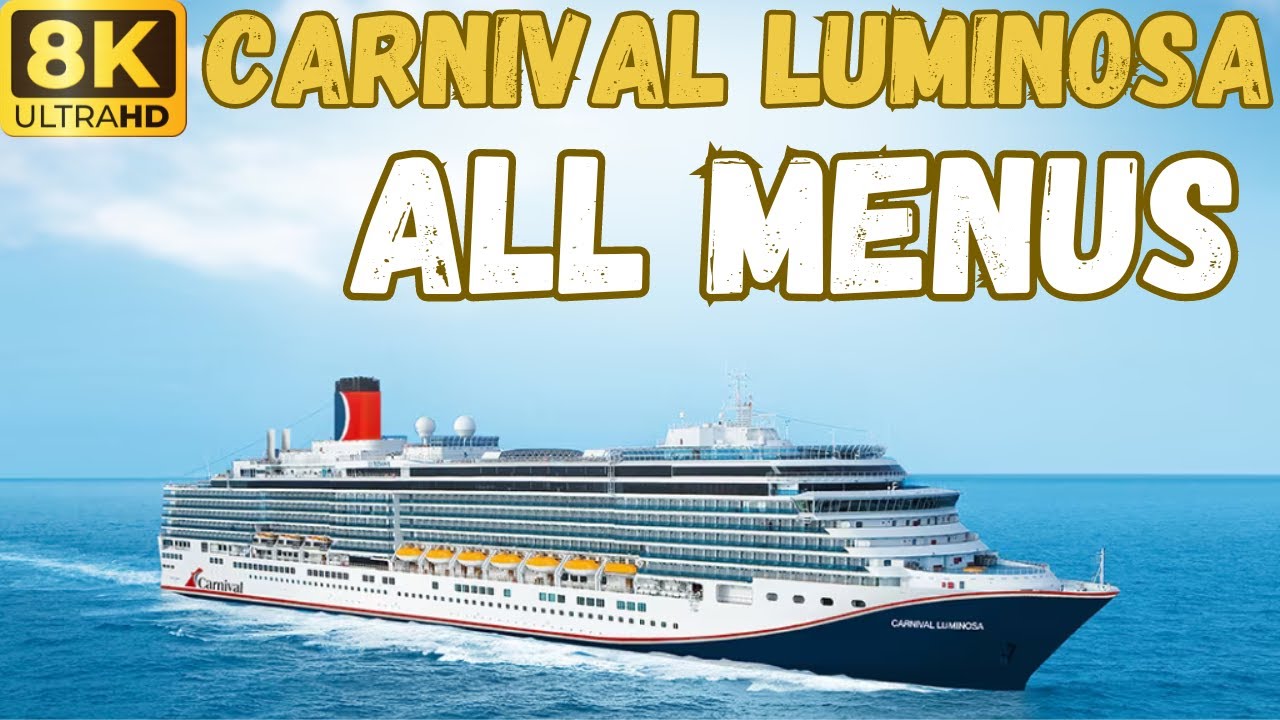 【8K】Carnival Luminosa: All Menus - YouTube