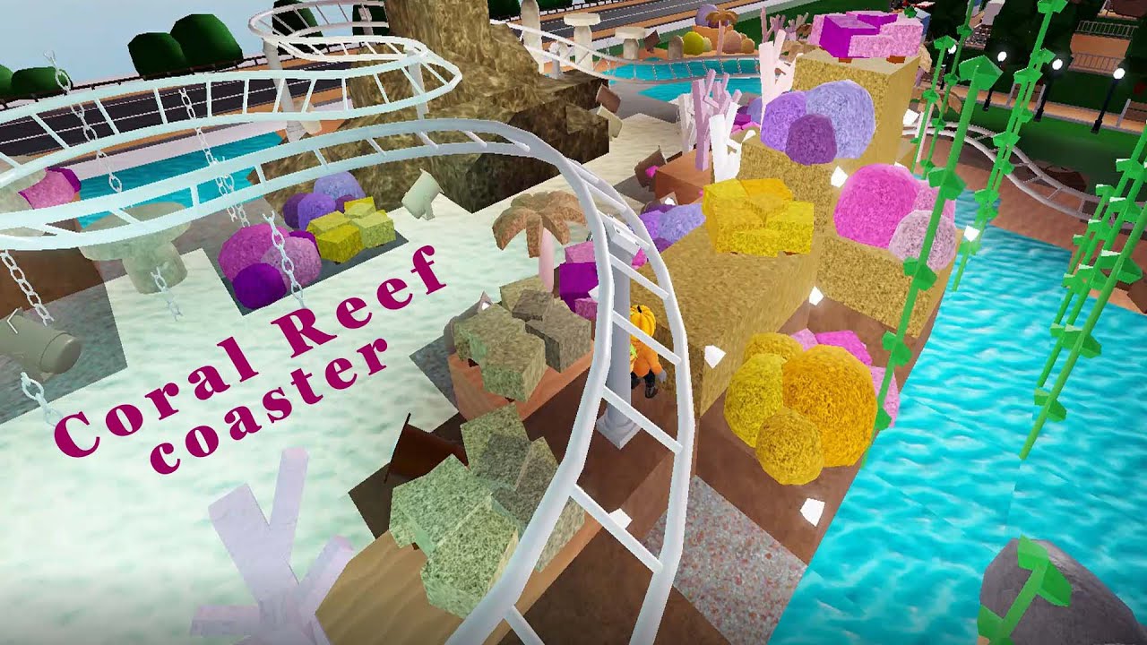 Coral Reef Coaster in Theme Park Tycoon 2 - YouTube