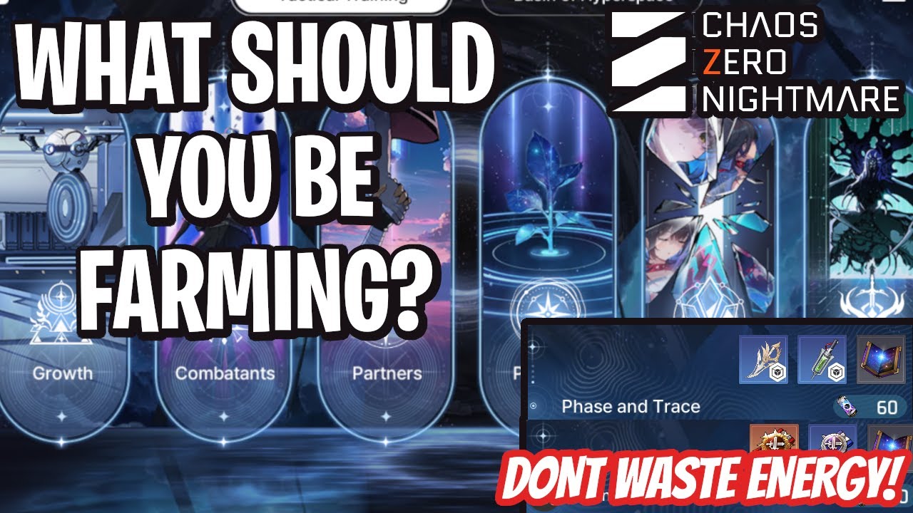 BEST Stages To Farm? Waiting For Level 40? [Chaos Zero Nightmare] - YouTube