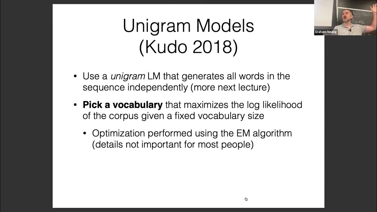 CMU Advanced NLP Fall 2024 (2): Representing Words - YouTube