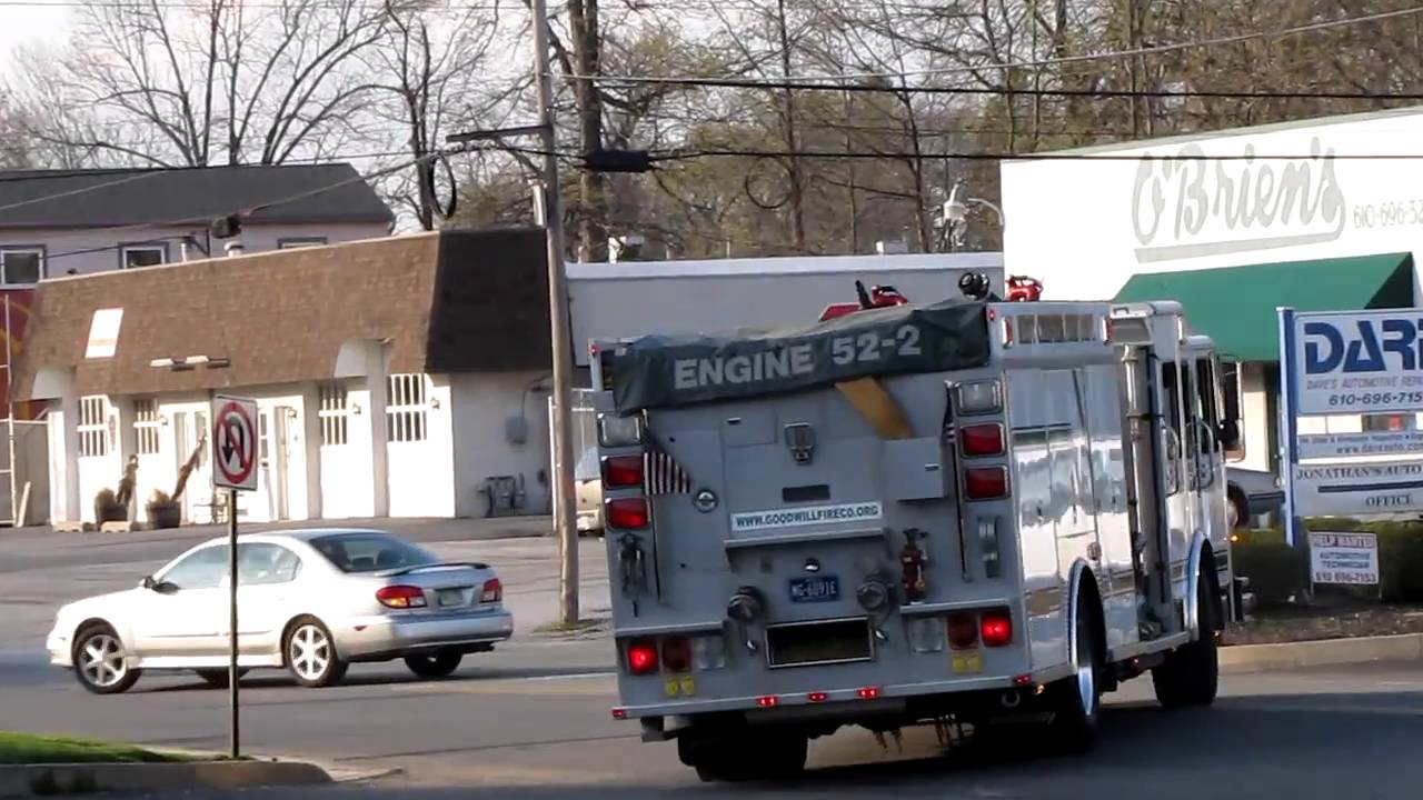 Good Will Fire Company Engine 52-2 Responding to Station 3 for Stand-By ...
