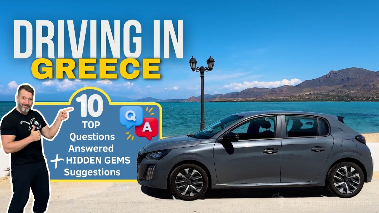 DRIVING IN GREECE - ROAD TRIP 2024 🚘 🇬🇷 FAQs Answered: Tips & Hidden ...