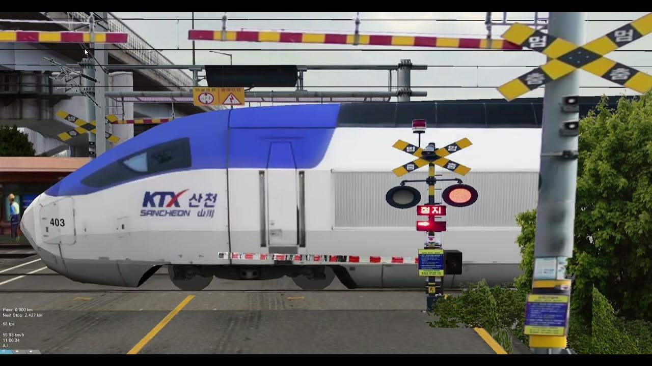 강릉선Ktx에 Ktx원강산천이 다니던 시절이 그립네요.(openbve) - YouTube