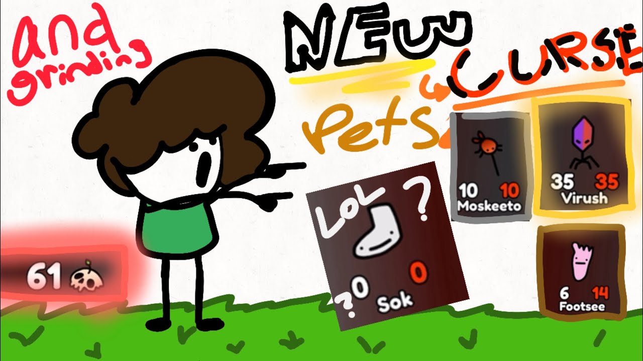 NEW CURSE PETS |Doodle Pets, roblox| (grinding for curse points too lol ...